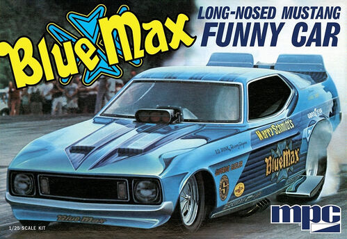 MPC 930 Blue Max Long Nose Mustang Funny Car
