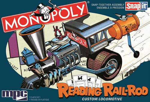 MPC 945 Monopoly Reading Rail Rod Custom Locomotive