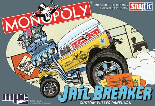 MPC 946 Monopoly Jail Breaker Custom Willys Panel