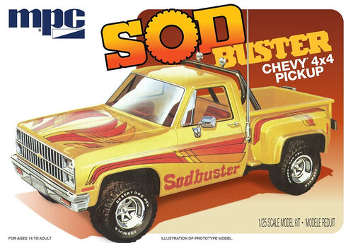 MPC 972 Chevrolet Stepside Pickup Sod Buster (1981)
