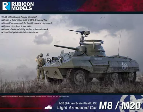 Rubicon Models 280028 M8 Greyhound / M20 Scout Car