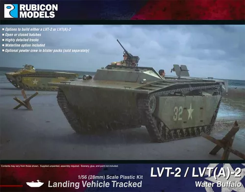 Rubicon Models 280067 LVT-2 / LVT A-2 Water Buffalo
