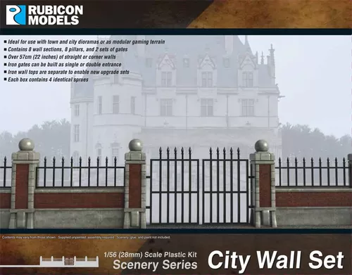 Rubicon Models 283003 City Walls