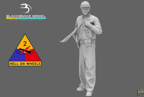 BlackSnake Model CREW-05 USA WW2 Tank Crew 05