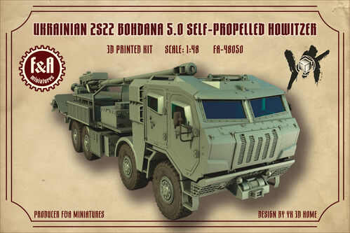 F&A Miniatures 48050 2S22 Bohdana 5.0
