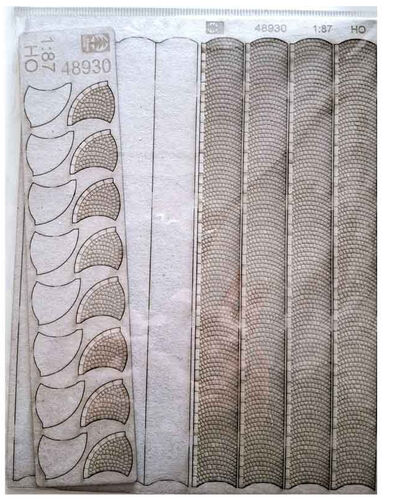 Model scene 48930 Pavement – Fan Pattern (Setts)