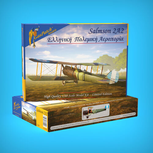 Gaspatch Models 24-48338 Salmson 2A2 Late Type - Helleinc Air Force Limited Edition