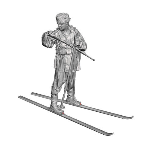 3d Scale Model Universe 16F29 Swedish WW2 Winter War (1939-1940) Voluntary - Non Comissioned Officer (NCO)