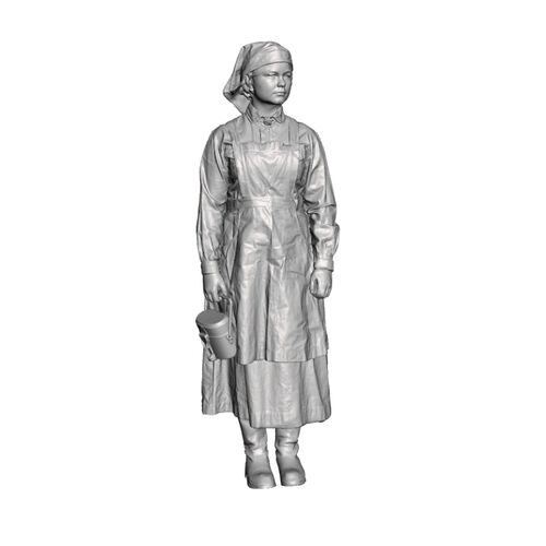 3d Scale Model Universe 35F030 Finnish WW2 Women Auxiliary Service Voluntary ”lotta” in Food Supply Service