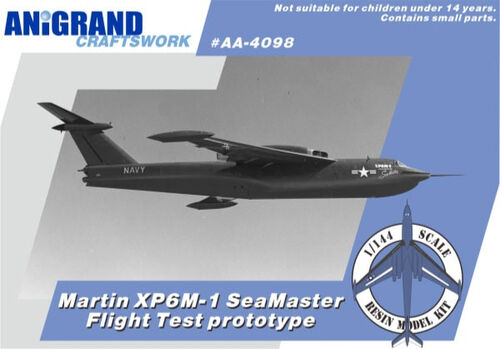 Anigrand Craftswork AA4098 Martin XP6M-1 SeaMaster - Flight Test Prototype with 3 bonus aircraft