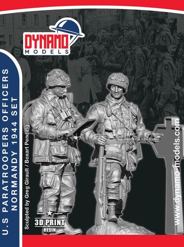 Dynamo-Models 48112 U.S Paratroopers Officers (Normandy 1944) Set