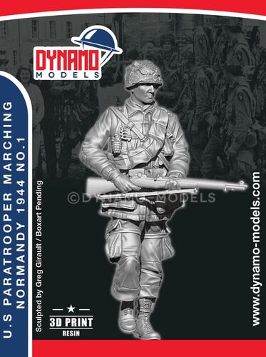 Dynamo-Models 48113 U.S Paratrooper 'Rifleman' Marching (Normandy 1944) No.1