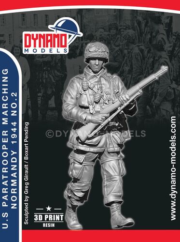 Dynamo-Models 48114 U.S Paratrooper 'Rifleman' Marching (Normandy 1944) No.2
