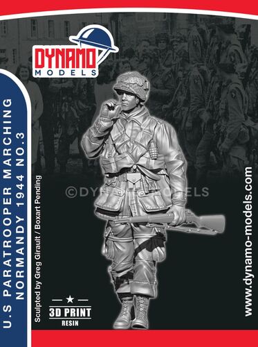 Dynamo-Models 48115 U.S Paratrooper 'Rifleman' Marching (Normandy 1944) No.3