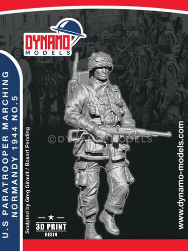 Dynamo-Models 48117 U.S Paratrooper 'Radio' Marching (Normandy 1944) No.5