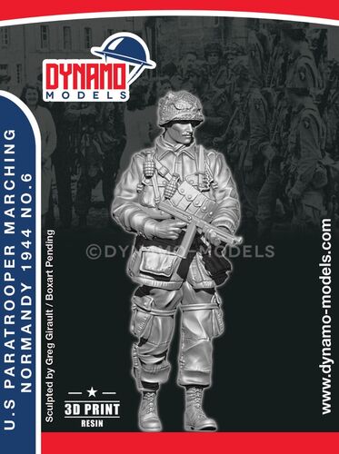 Dynamo-Models 48118 U.S Paratrooper 'SMG' Marching (Normandy 1944) No.6