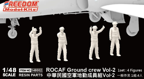 Freedom Model Kits 148002 ROCAF Ground Crew Volume 2 (4 Figures)