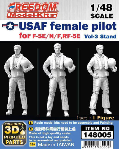 Freedom Model Kits 148005 USAF Female Pilot Volume 3