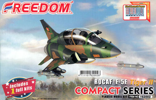 Freedom Model Kits 162002 ROCAF F-5 F Tiger II (Compact Series)