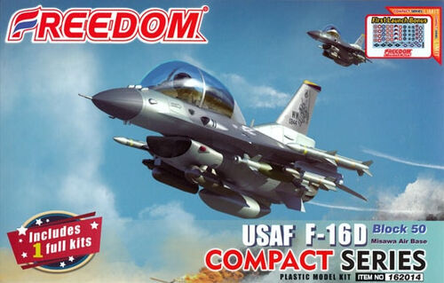 Freedom Model Kits 162014 Lockheed Martin F-16 D Block 50 USAF (Compact Series)