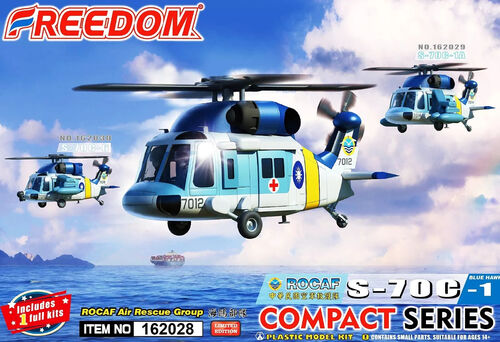 Freedom Model Kits 162028 Sikorsky S-70C-1 Blue Hawk ROCAF Air Rescue Group (Compact Series)