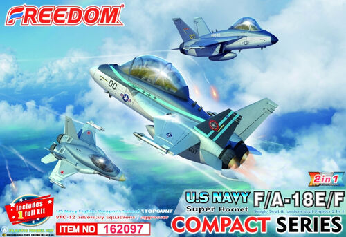 Freedom Model Kits 162097 Boeing F/A-18 E/F Super Hornet - US Navy VFC-12 Adversary Squadron "Top Gun"