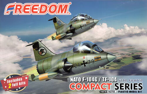 Freedom Model Kits 162705 Lockheed F-104 G and TF-104 Star Fighter
