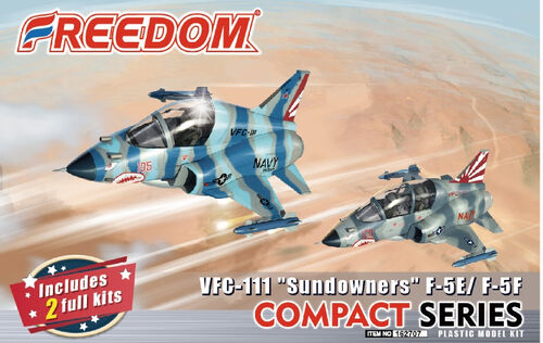 Freedom Model Kits 162707 Northrop F-5 E / F - VFC-111 (Compact Series)