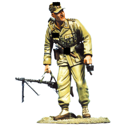 SOLMODEL MM032 German Afrika Korps Machine Gunner
