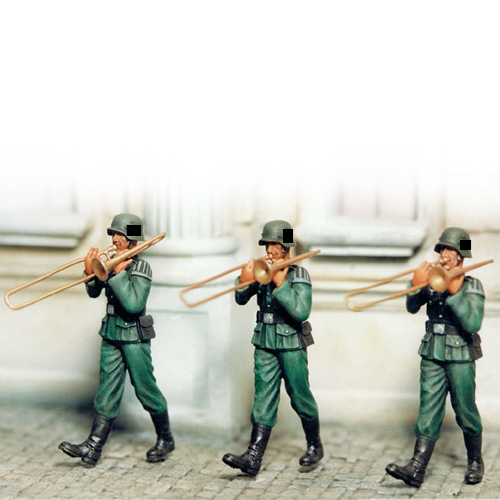 SOLMODEL MM077 Trombone Player (3 Figures)