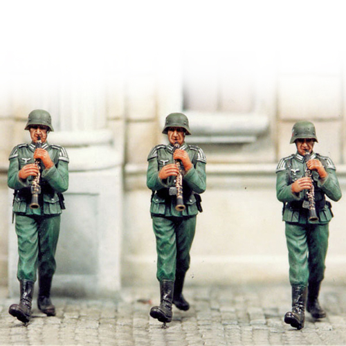 SOLMODEL MM078 Clarinet Player (3 Figures)