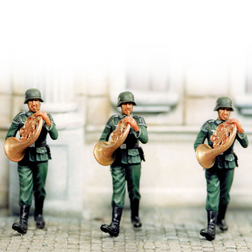 SOLMODEL MM080 French Horn Player (3 Figures)
