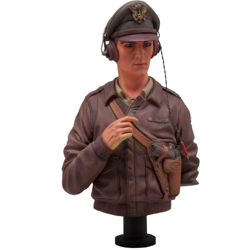 SOLMODEL MM130 US Army Air Force WWII Pilot - Bust Model