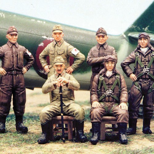 SOLMODEL MM142 Japanese WWII Army Air Force Pilot