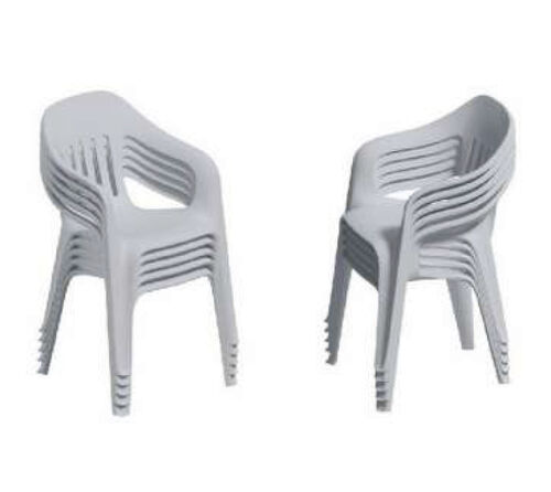 Plus Model DP3085 Stacked Plastic Chairs