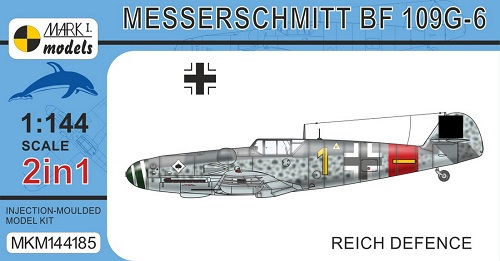 Mark I Models 144185 Messerschmitt Bf-109 G-6 - Reich Defence (2in1 Kit)