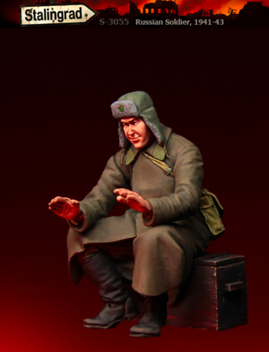 Stalingrad 3055 Russian Soldier winter
