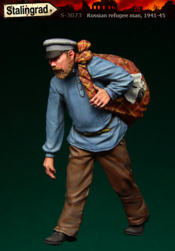 Stalingrad 3073 Russian refugee man