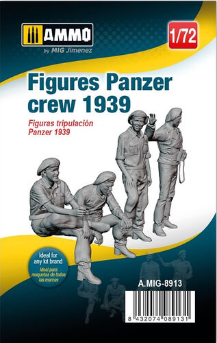 AMMO of Mig Jimenez 8913 Figures German Panzer Crew (1939)
