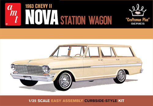 AMT/ERTL 1202 Chevrolet Chevy II Nova Station Wagon - Craftsman Plus Series (1963)