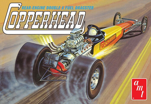 AMT/ERTL 1282 Copperhead Rear-Engine Dragster