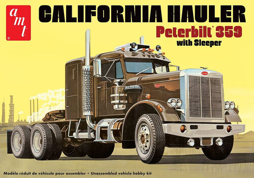 AMT/ERTL 1327 Peterbilt 359 California Hauler With Sleeper