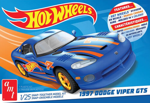 AMT/ERTL 1349 Dodge Viper GTS (1997) Hot Wheels