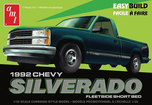 AMT/ERTL 1408 Chevrolet Silverado Pick-up Fleetside Shortbed Easy Build (1992)
