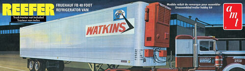 AMT/ERTL 1421 Fruehauf 40' Reefer Trailer Watkins