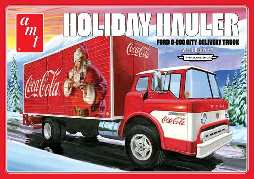 AMT/ERTL 1459 Ford C-600 City Holiday Delivery Truck Coca-cola