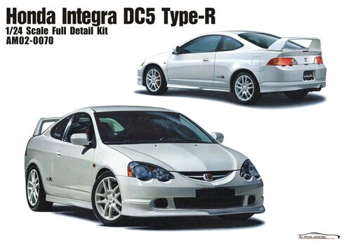 Alpha Model 02-0070 HONDA INTEGRA DC5 TYPE-R SCALE FULL DETAIL KIT