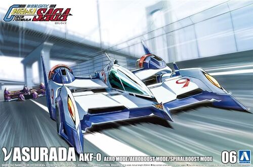 Aoshima 05908 CYBER FORMULA SAGA V ASURADA AKF-0