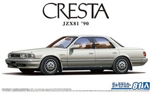 Aoshima 05925 TOYOTA JZX81 CRESTA 2.5 SUPER LUCENT G 1990