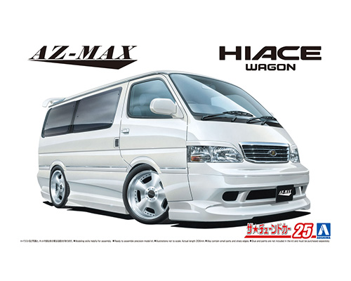 Aoshima 06215 AZMAX KZH100 HIACE '99 (TOYOTA)